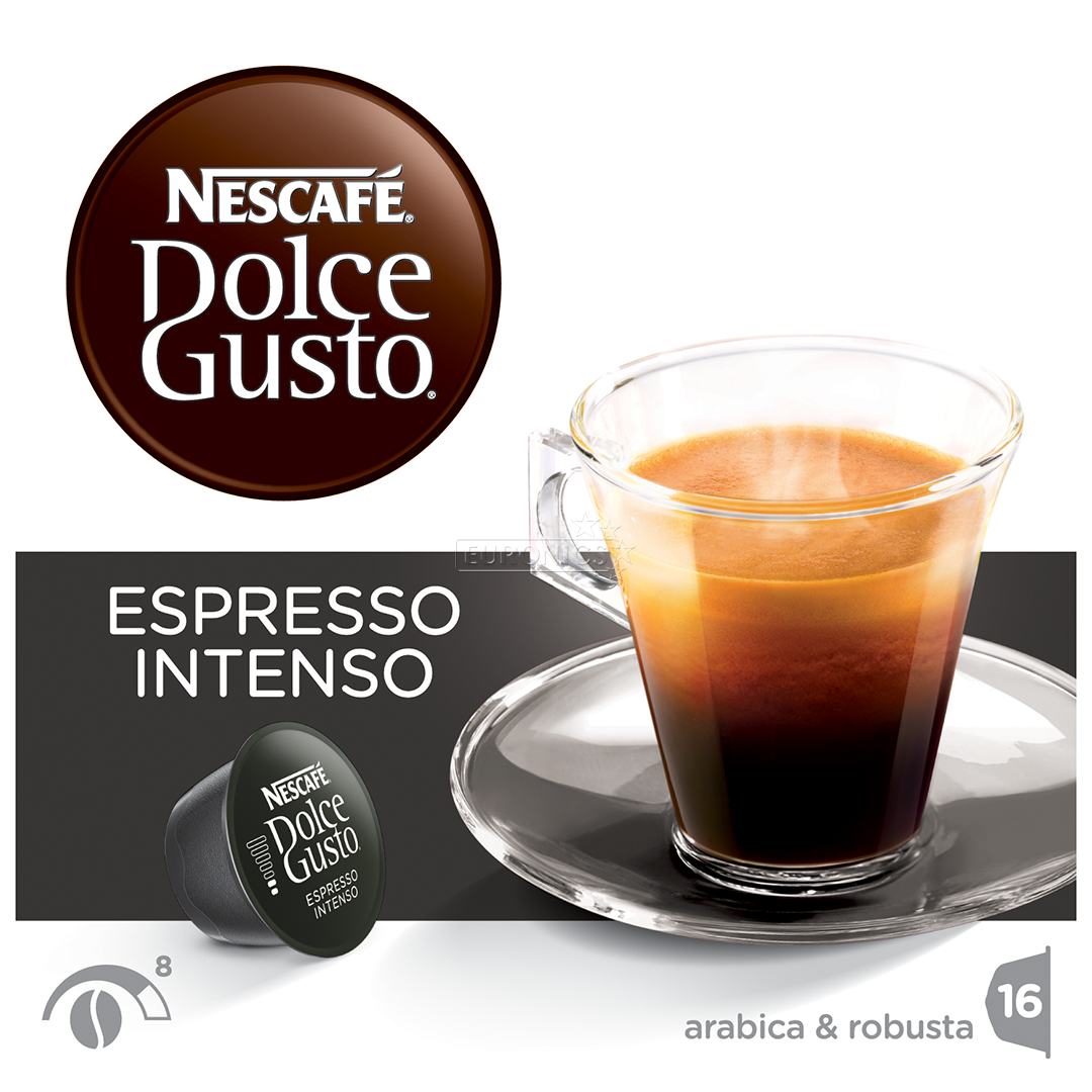 Nescafé Dolce Gusto Capsulas Espresso Intenso Nescafé Dolce Gusto Capsulas Espresso Intenso